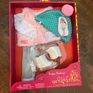 our generation | Toys | Nwt Our Generation 8 Doll Winter Outfit Fuzzy ...